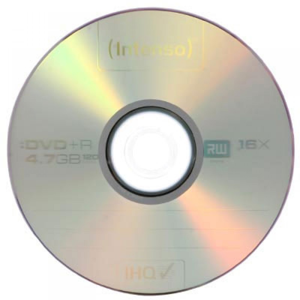 Intenso DVD+R 4.7 GB 16x imprimée 100 pièces