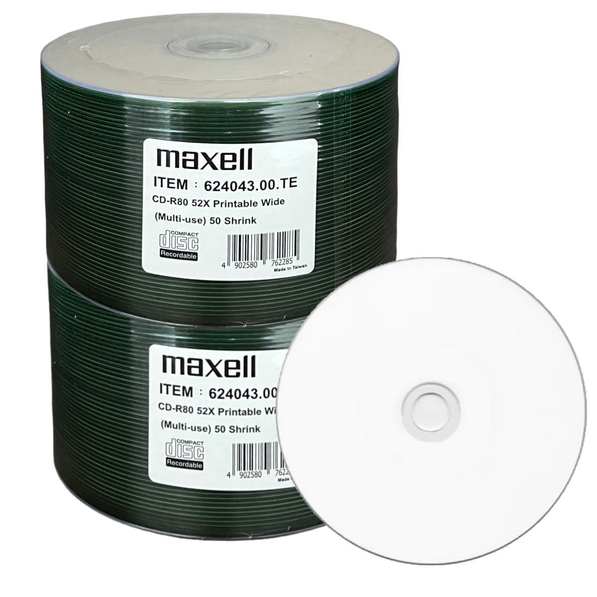 Maxell CD-R 700 MB 52x imprimable | 100 pièces