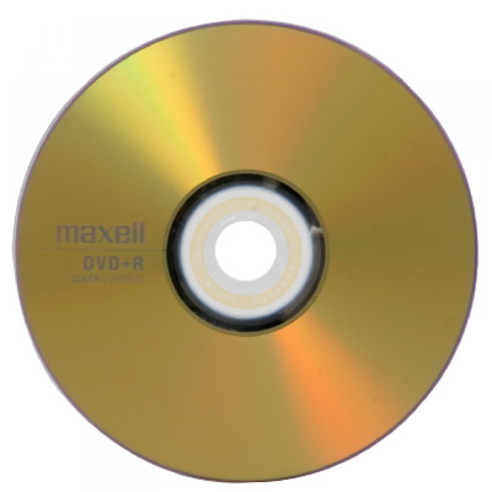 Maxell GOLD Professional DVD+R 4.7 GB 16x imprimée 100 pièces