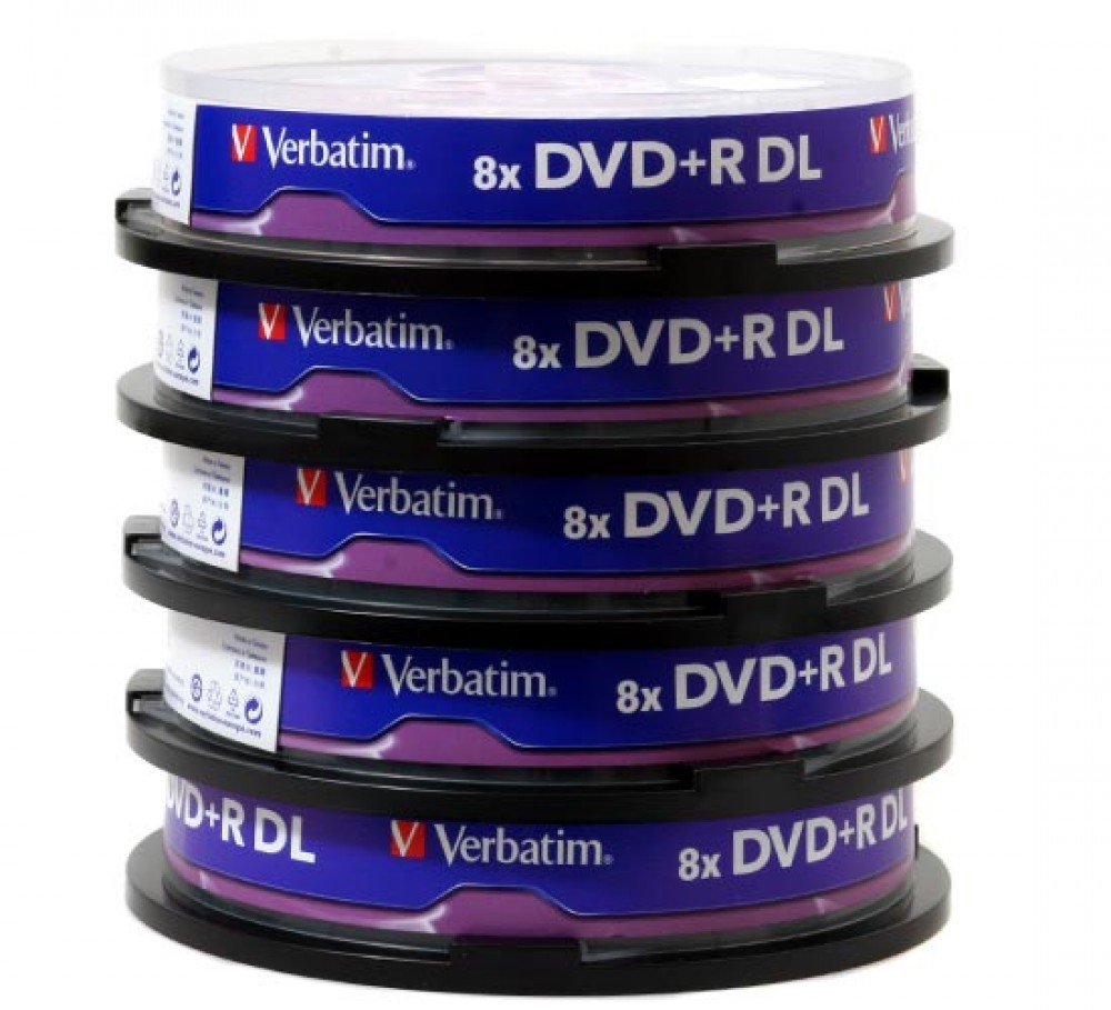 Verbatim DVD+R Double Layer 8.5 GB 8x imprimée 50 pièce